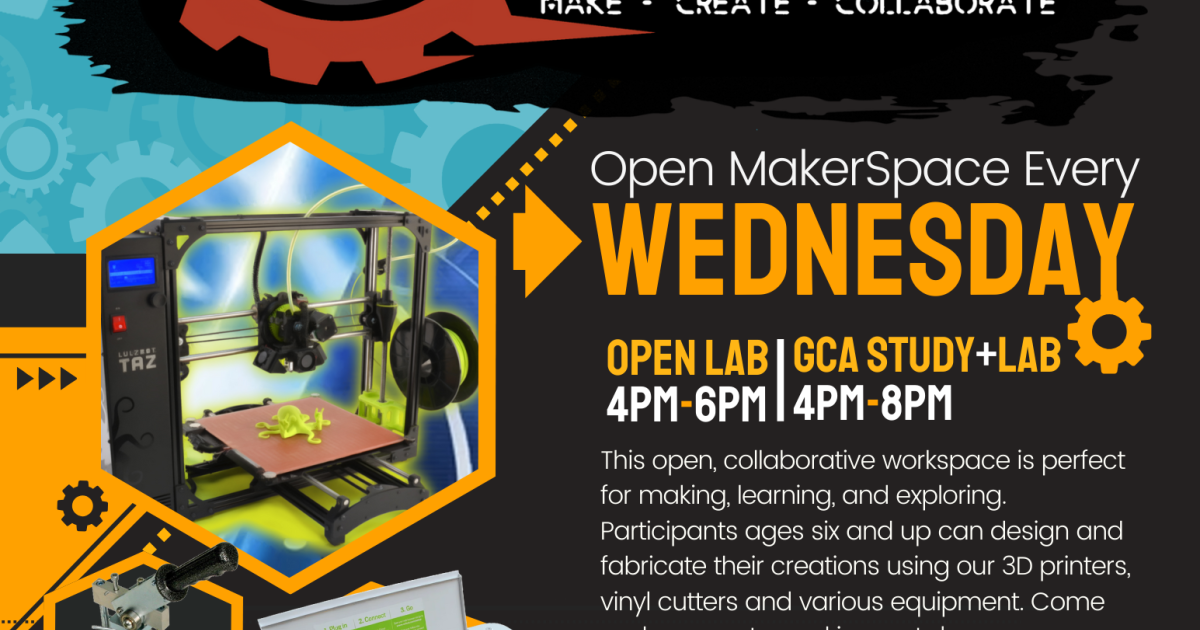 Open MakerSpace at the Children & Youth Library (ages 6+) | Visit Gallup
