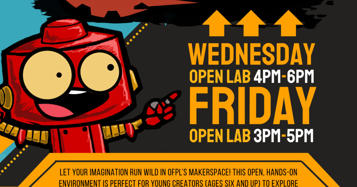Open MakerSpace at the Children & Youth Library (ages 6+) | Visit Gallup